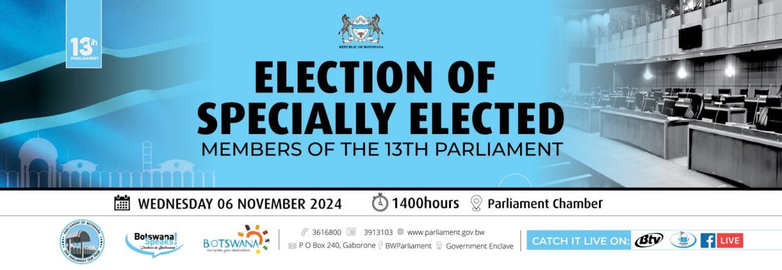 ELECTION OF SPECIALLY ELECTED MEMEBERS OF THE 13TH PARLIAMENT ...